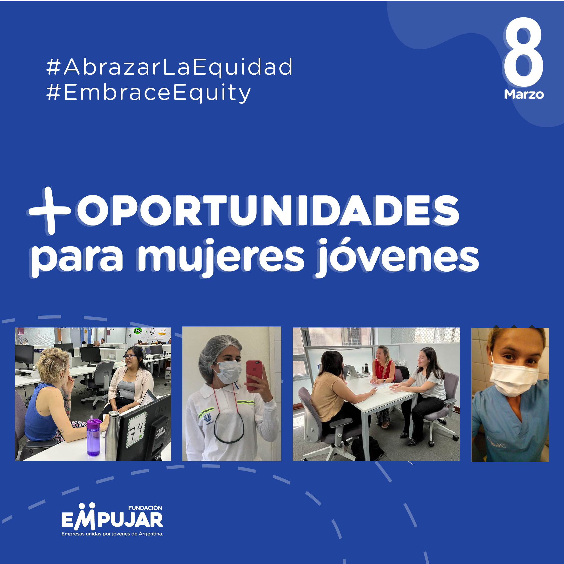 +OPORTUNIDADES de empleo para mujeres jóvenes 💪💥 - Empujar